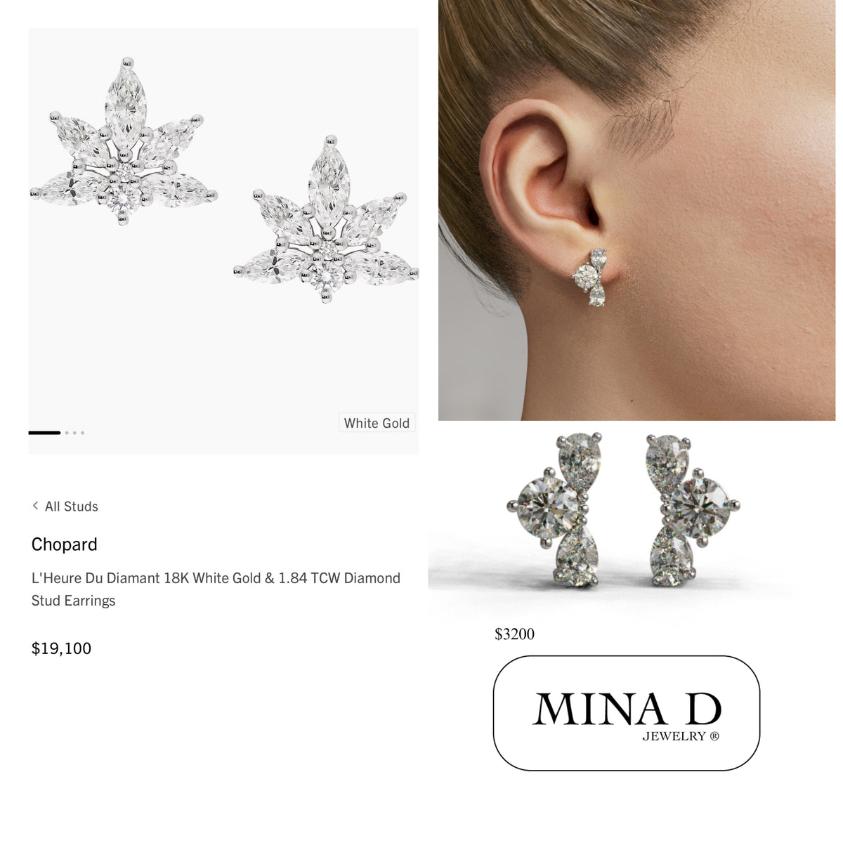 Stunning Diamond Jewelry by Mina D Fine Jewelry that rivals the Glamour ...
