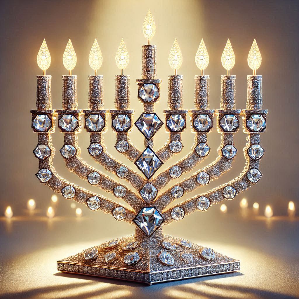 Happy Chanukah from Mina D Fine Jewelry | minadjewelry
