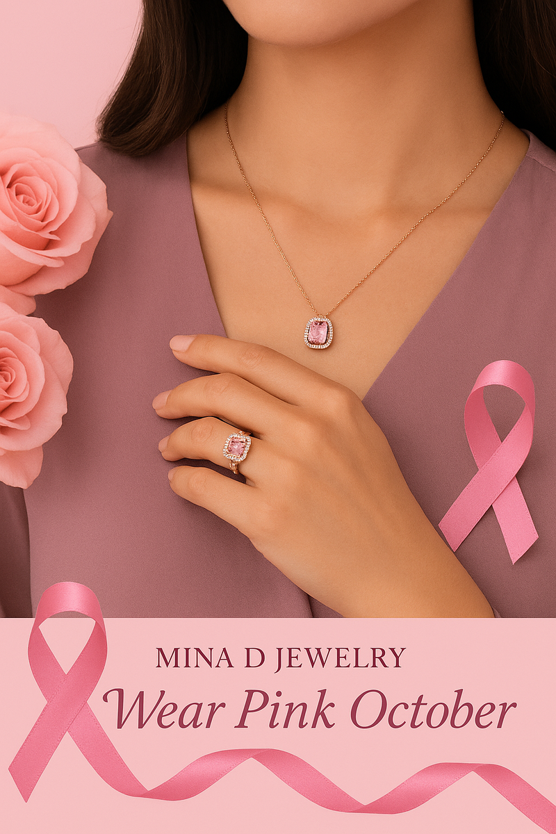Wear Pink October Collection | minadjewelry